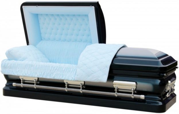 Royal Blue Casket | Los Angeles Caskets